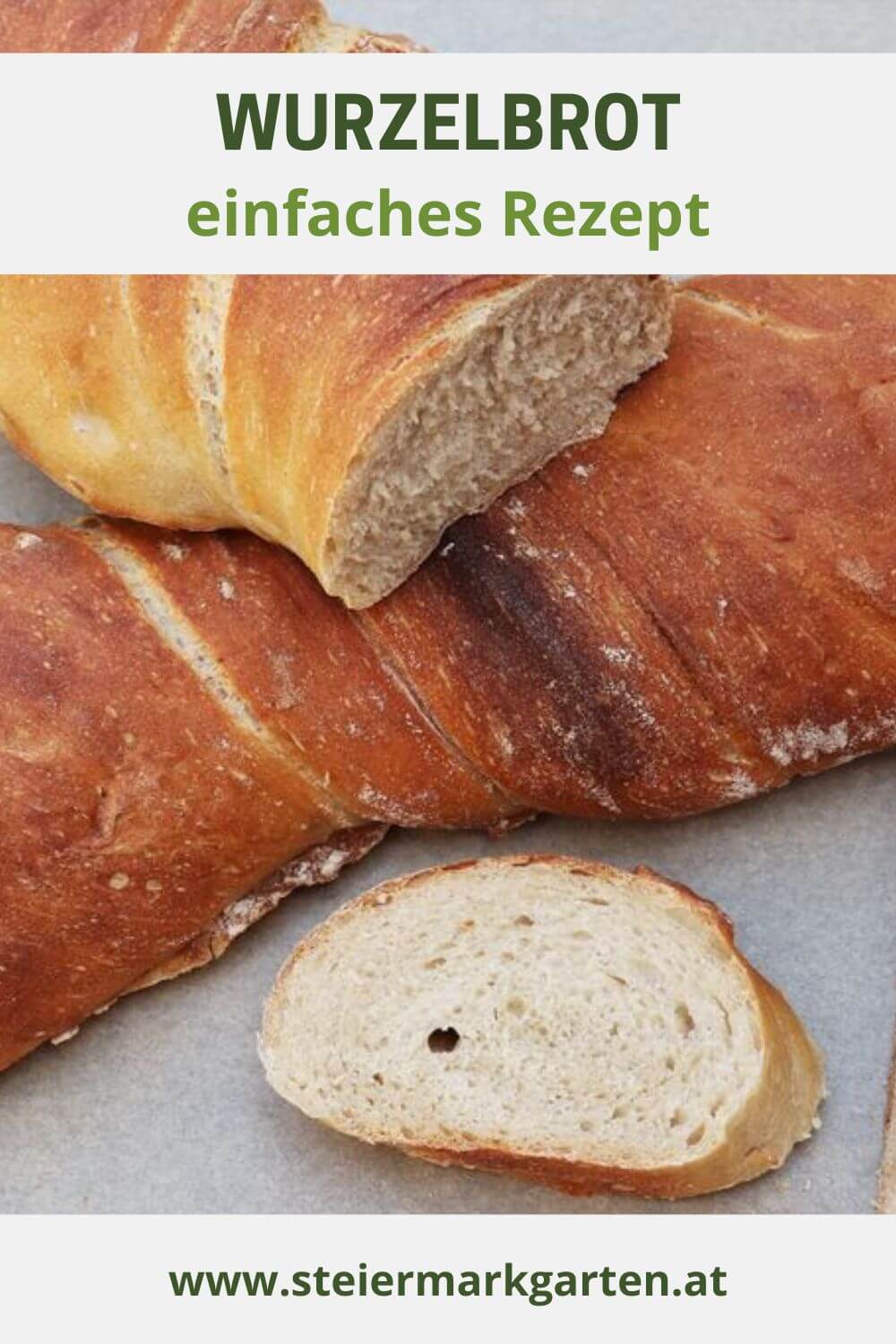 Wurzelbrot einfaches Rezept - Steiermarkgarten